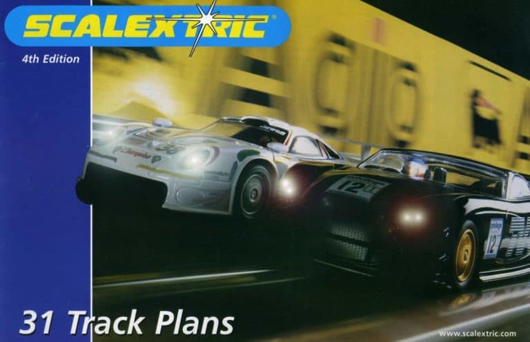 Scalextric Track Plans Book 10th Edition with 60+ Slot Car Track Plans