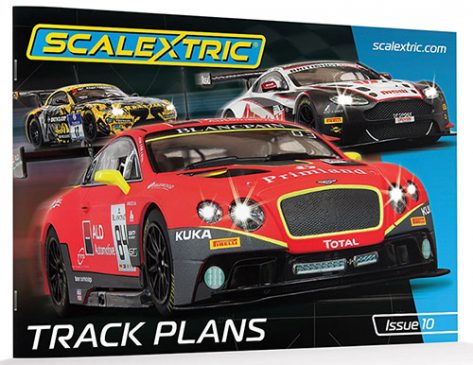 Scalextric Track Plans Book 10th Edition with 60+ Slot Car Track Plans